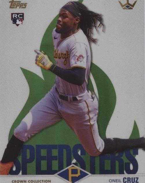 2022 Topps X Bobby Witt Jr. Crown Collection - Speedsters Oneil Cruz ...