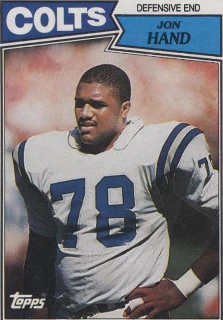 1987 Topps - #382 Jon Hand (RC) for sale online | eBay