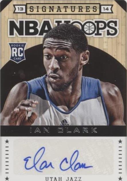 2013-14 NBA Hoops - Signatures #173 Ian Clark (AU, RC) for sale online ...