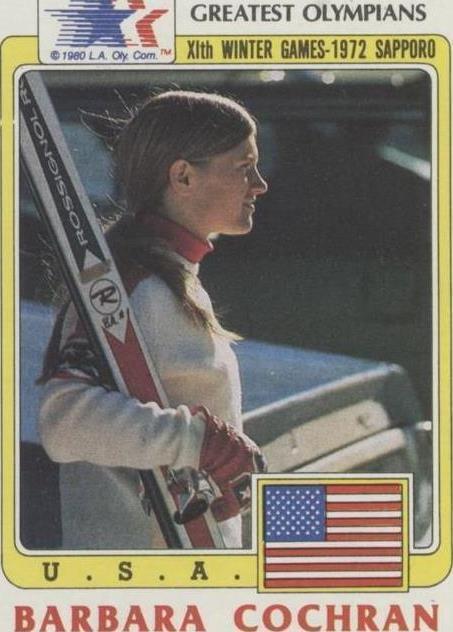 1983 History's Greatest Olympians - Barbara Cochran #8 for sale online ...