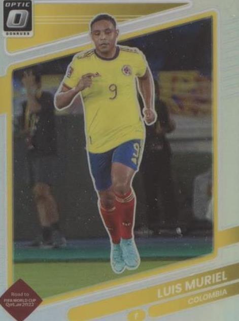 2021-22 Panini Donruss Road to Qatar - Luis Muriel #30 Optic Holo Prizm ...