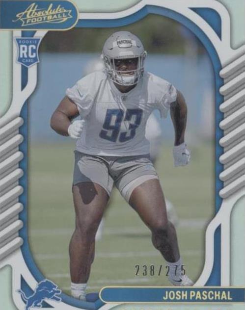 2022 Panini Absolute - Rookies Josh Paschal #173 Spectrum /275 (RC) for ...