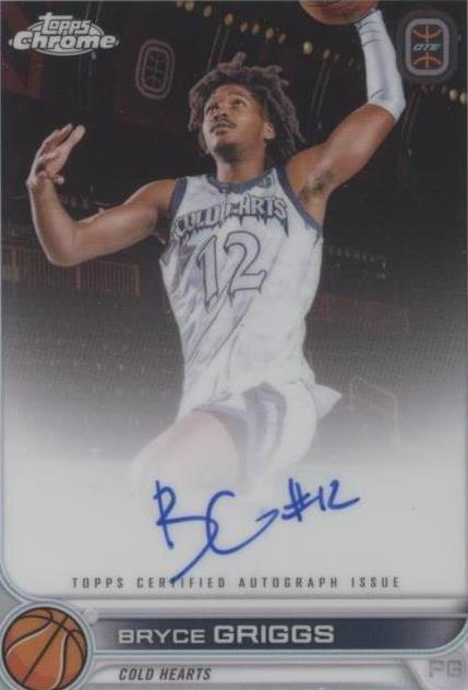 2022-23 Topps Chrome OTE Overtime Elite - Chrome Autographs Bryce ...