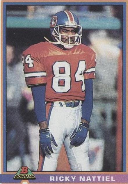 1991 Bowman - Ricky Nattiel #130 for sale online | eBay