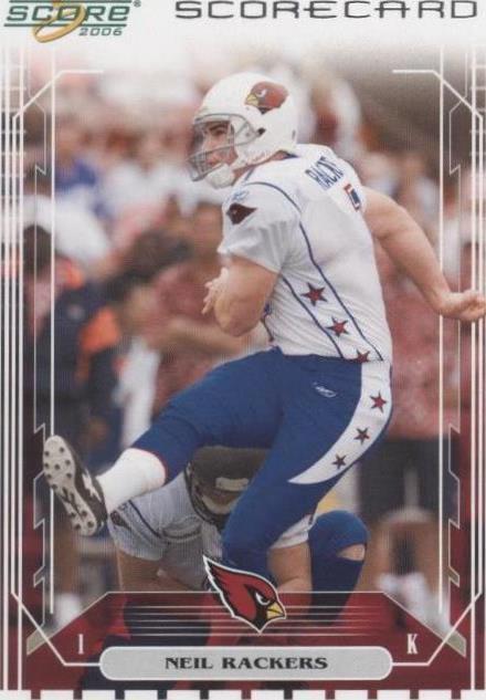 2006 Score - Neil Rackers #143 Scorecard /750 for sale online | eBay