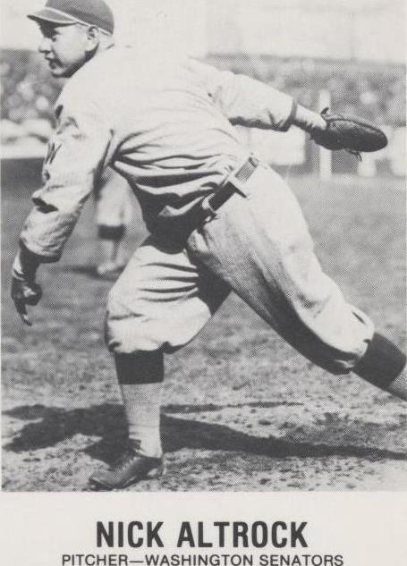 1977-84 TCMA Renata Galasso - Series 4 #178 Nick Altrock (RC) for sale ...