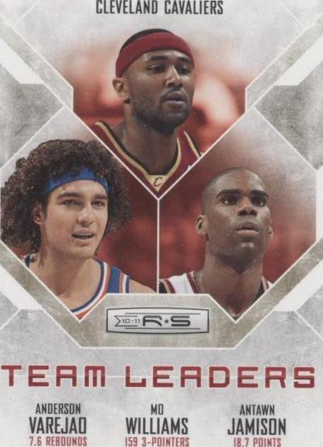 2010-11 Panini Rookies & Stars - Team Leaders Antawn Jamison, Anderson ...