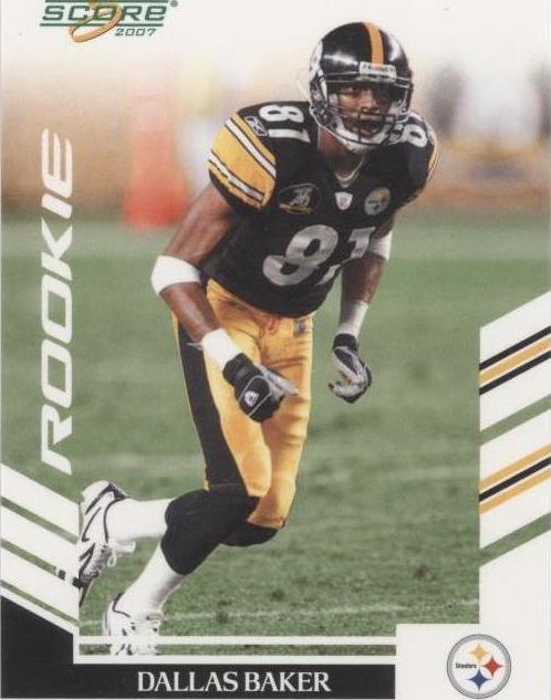 2007 Score - Rookie Dallas Baker #392 (RC) for sale online | eBay