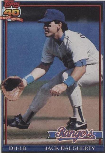 1991 Topps - A* B* Before Copyright; Bold 40th Anniversary Logo on Back ...