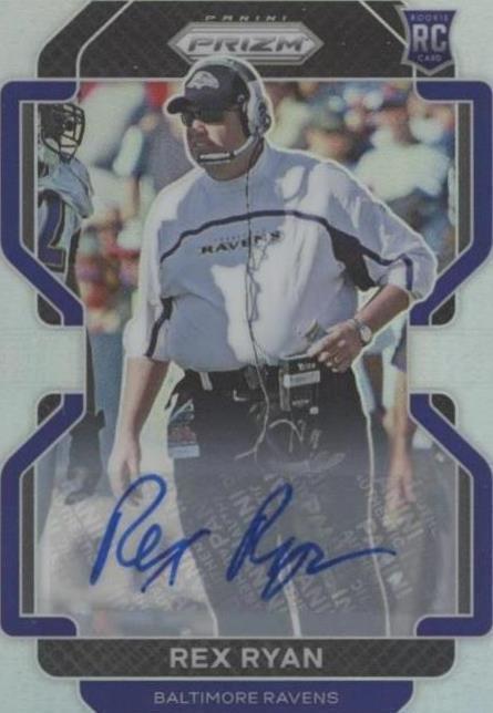 2021 Panini Prizm - Rex Ryan #289 Silver Prizm Autographs (AU) for sale ...