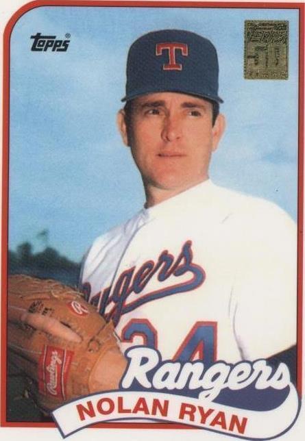 2001 Topps Traded & Rookies - 50 Years Topps Reprint Nolan Ryan #T134 ...