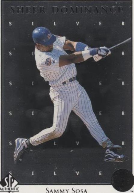 1998 SP Authentic - Sheer Dominance Silver #SD29 Sammy Sosa for sale ...