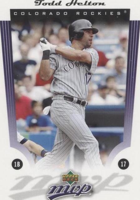 2005 Upper Deck MVP - #84 Todd Helton for sale online | eBay