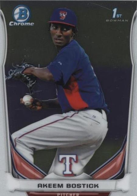 2014 Bowman Chrome - Prospects Akeem Bostick #BCP6 (RC) for sale online ...