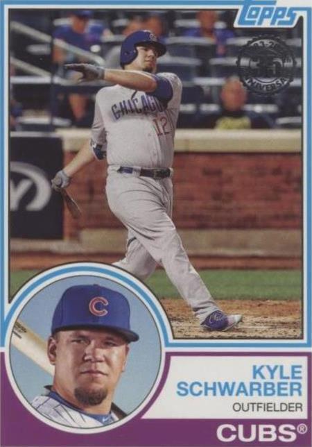 2018 Topps - 1983 Topps Design Kyle Schwarber #83-81 for sale online | eBay