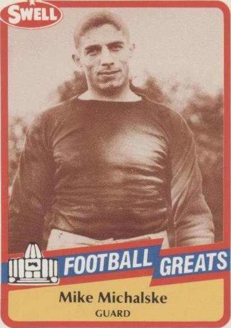 1989 Swell Football Greats - Mike Michalske #21 (RC) for sale online | eBay