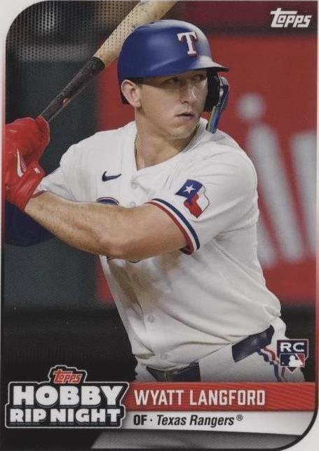 Las mejores ofertas en 2024 Topps Hobby Rip Night - Wyatt Langford #24 ...