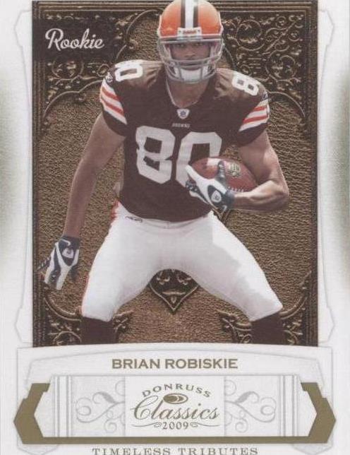 2009 Donruss Classics - Timeless Tributes Gold #166 Brian Robiskie /50 ...