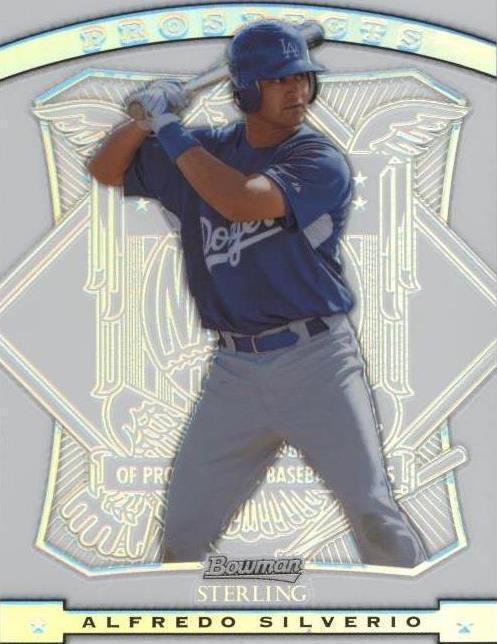 2009 Bowman Sterling - Prospects Alfredo Silverio #BSP-AS Refractor ...