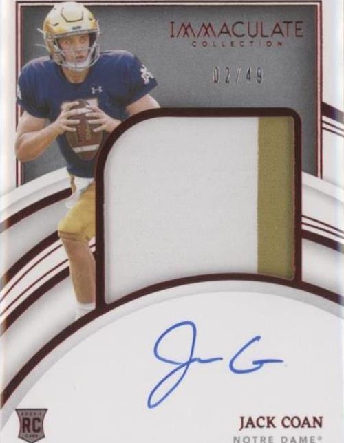 2022 Panini Immaculate Collection Collegiate - Rookie Patch Autographs ...