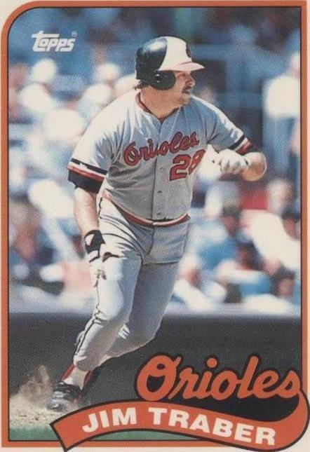 1989 Topps - Jim Traber #124 Collector's Edition (Tiffany) for sale ...