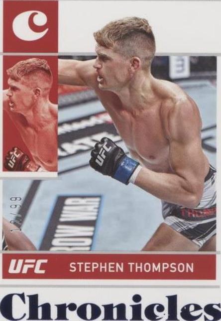 2022 Panini Chronicles UFC - Blue #16 Stephen Thompson /99 for sale ...