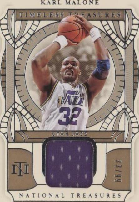 2020-21 Panini National Treasures - Timeless Treasures Materials Karl ...
