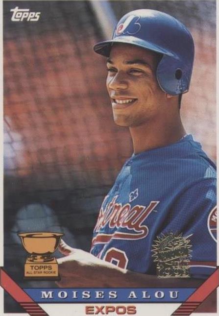 1993 Topps - Moises Alou #123 Inaugural Florida Marlins for sale online ...