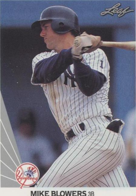 1990 Leaf - Mike Blowers #109 for sale | eBay