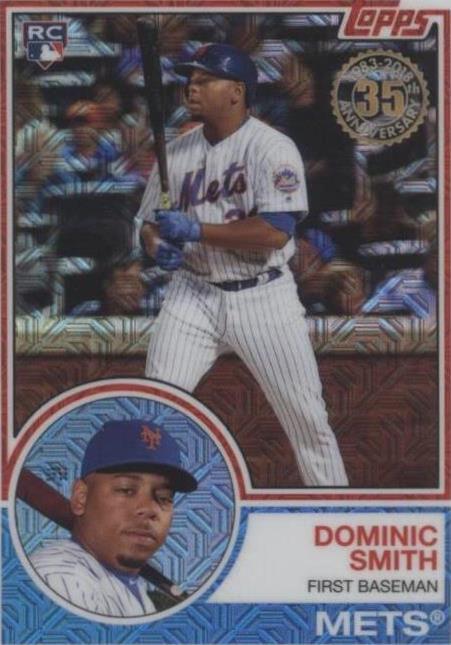 2018 Topps - Silver Pack 1983 Topps Design Chrome Series 1 #36 Dominic Smith (RC) for sale ...