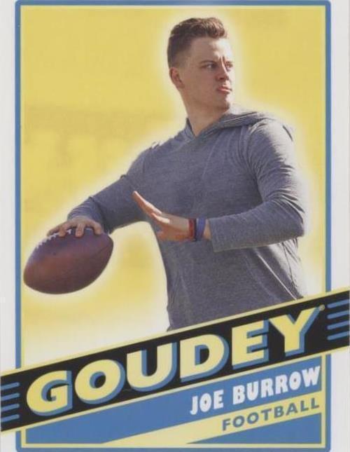 2020 Upper Deck Goodwin Champions - Goudey Joe Burrow #G41 (RC) for ...