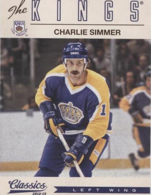 2012-13 Panini Classics Signatures - #17 Charlie Simmer for sale online ...