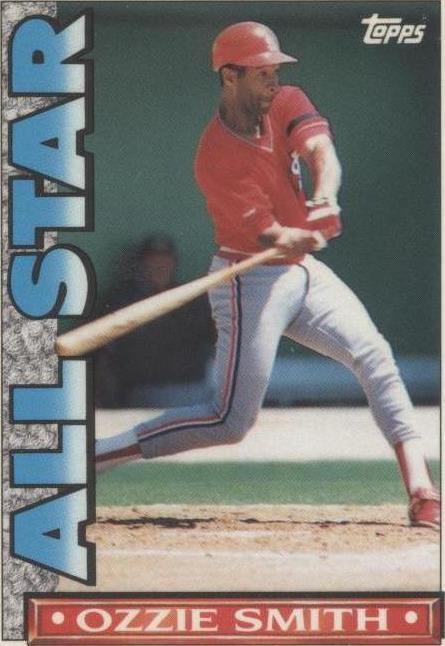 1990 Topps TV Glossy All-Star Set - Ozzie Smith #52 for sale online | eBay