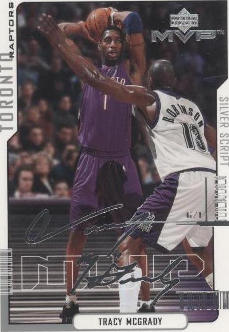 2000-01 Upper Deck MVP - Tracy McGrady #165 Silver Script for sale online | eBay