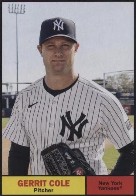 2024 Topps Archives - 1961 Topps Design Variation Gerrit Cole #95 for ...