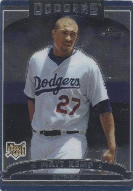 2006 Topps Chrome - Rookie Logos Matt Kemp #CRC6 /599 for sale online ...
