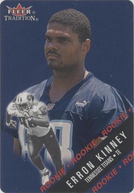 2000 Fleer Tradition - Glossy #433 Erron Kinney /750 (RC) for sale ...