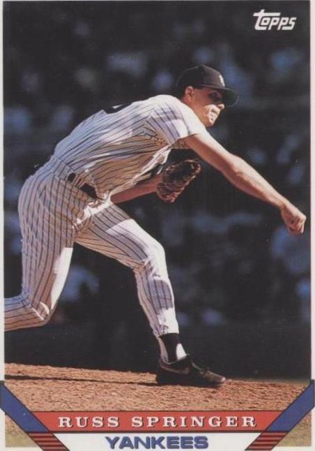 1993 Topps - #686 Russ Springer for sale online | eBay