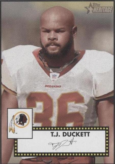 2006 Topps Heritage - T.J. Duckett #87 for sale online | eBay