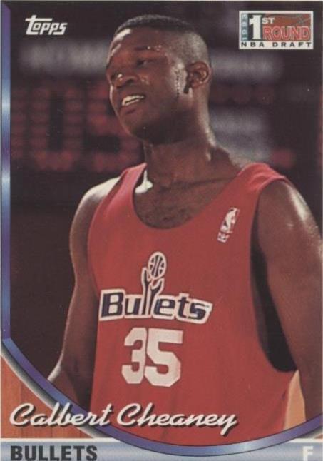1993-94 Topps - Calbert Cheaney #158 (RC) for sale online | eBay