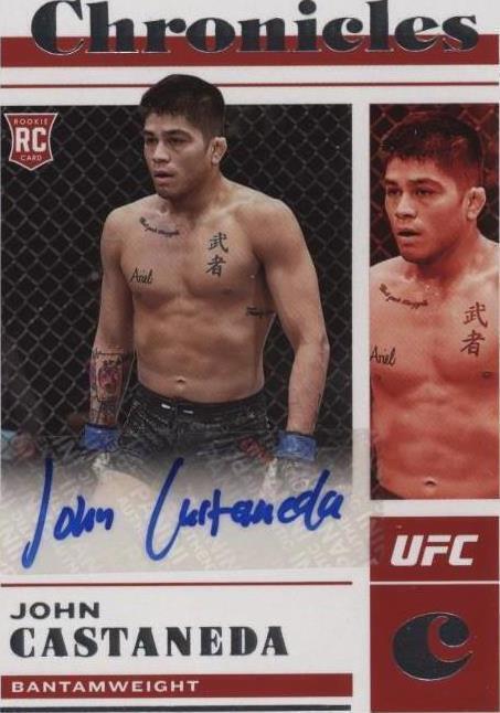 2023 Panini Chronicles UFC - Chronicles Signatures John Castaneda #CS ...