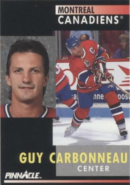 1991-92 Pinnacle - Guy Carbonneau #130 for sale online | eBay