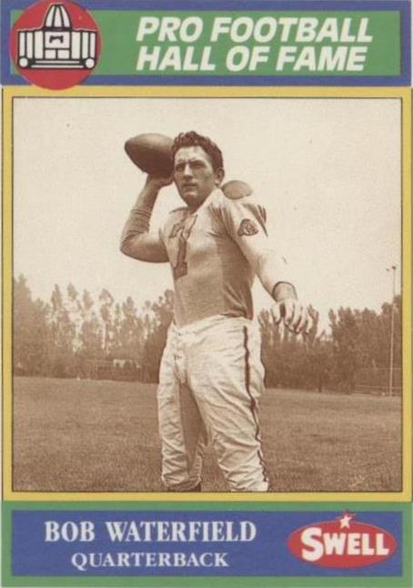 1990 Swell Pro Football Hall of Fame - #29 Bob Waterfield for sale ...