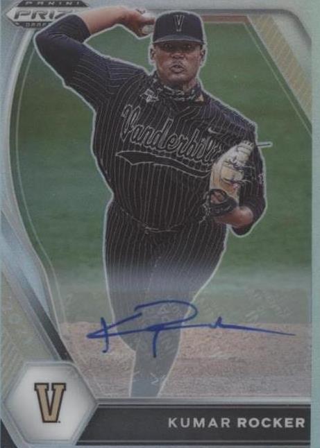 2021 Panini Prizm Draft Picks - Kumar Rocker #PDP10 Silver Prizm ...