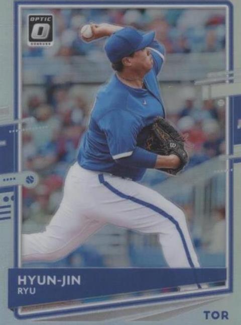 2020 Panini Donruss Optic - Hyun-Jin Ryu #107 Holo Prizm for sale ...