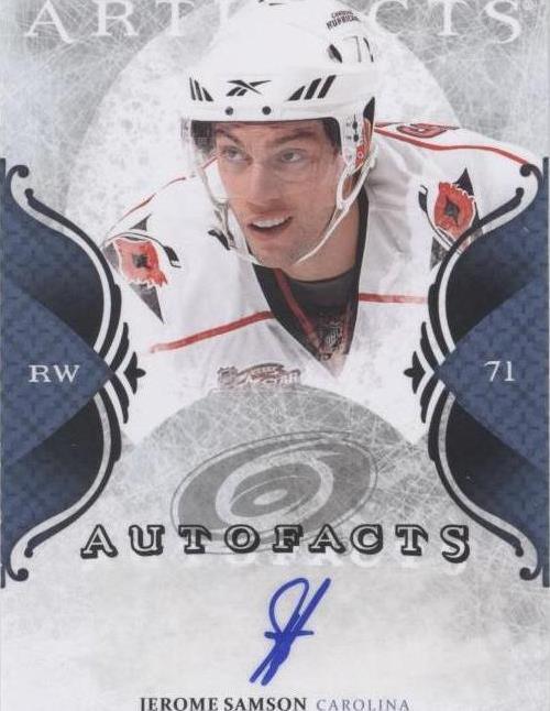 2011-12 Upper Deck Artifacts - Autofacts #A-SA Jerome Samson (AU) for sale online | eBay