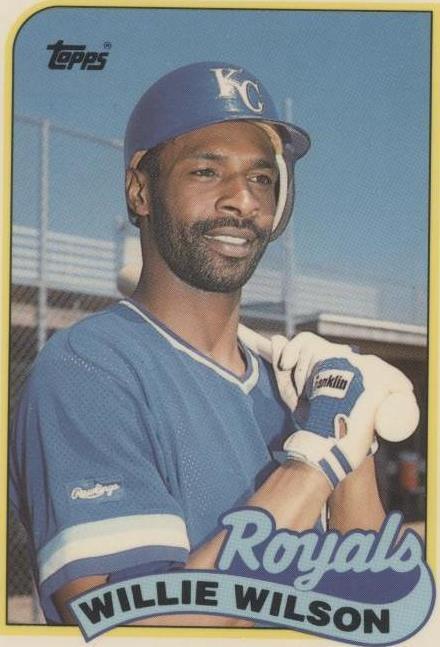 1989 Topps - Collector's Edition (Tiffany) #168 Willie Wilson for sale online | eBay