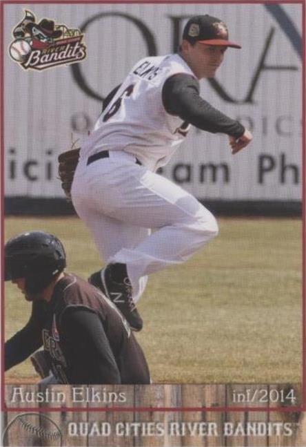 2014 Grandstand Quad Cities River Bandits - Austin Elkins (RC) for sale ...