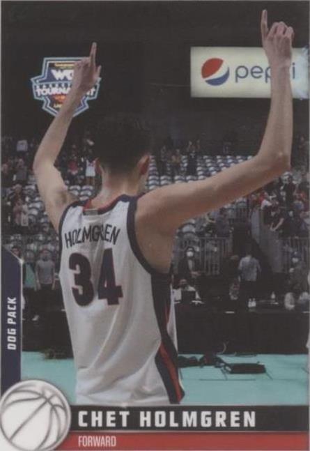 2022 Topps X Chet Holmgren - Dog Pack Chet Holmgren #24 (RC) for sale ...