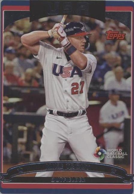 2023 Topps World Baseball Classic - 2006 Topps Mike Trout #2006-18 for ...